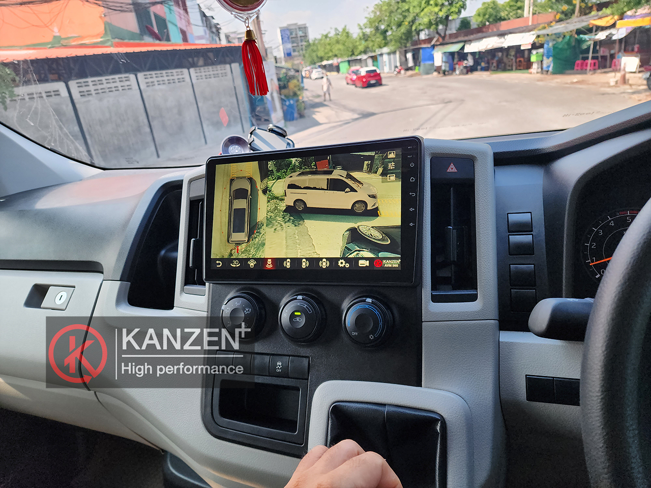 เปลี่ยนจอ ANDROID KANZEN TOYOTA HIACE